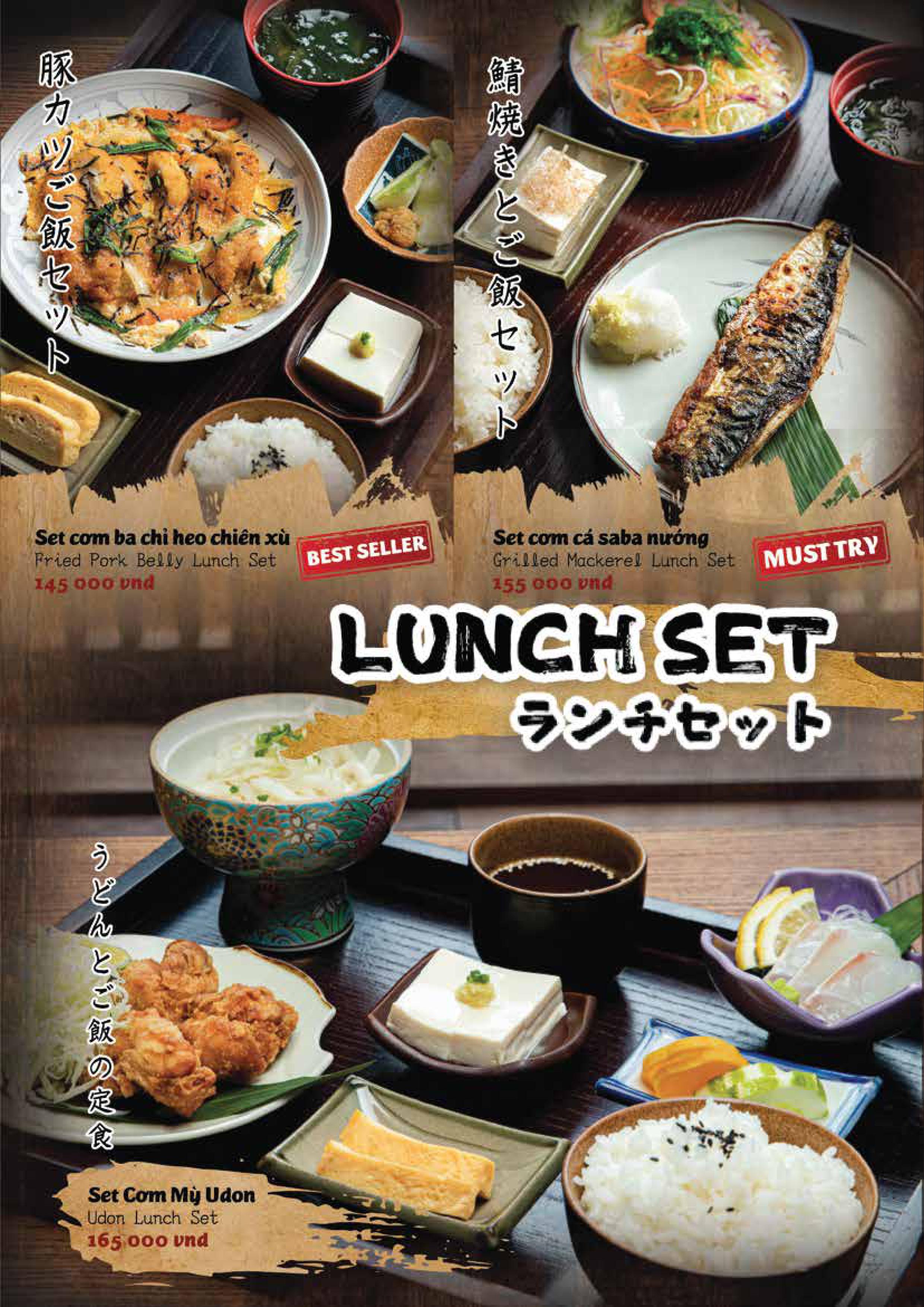 Thực đơn | Shamoji Robata Yaki